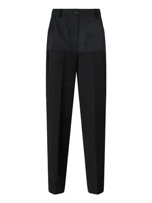 Pinko Panelled-design Trousers - Black