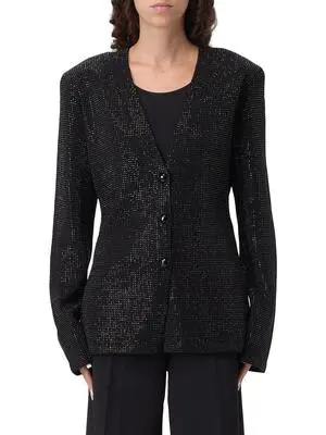 Emporio Armani Single Breasted Jacket - Black