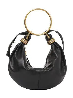 Chloé Chloé Leather Bracelet Bag Black