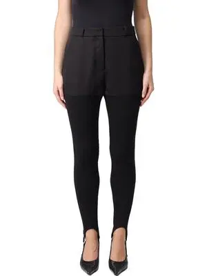 Coperni Ribbed Stirrup Pants - Black