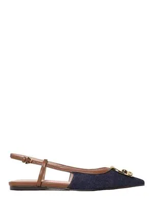 COCCINELLE Slingback Ballerinas - Blue