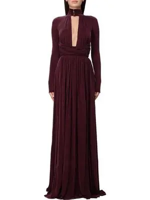 Elisabetta Franchi Elegant Dress - Wine