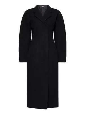 JACQUEMUS Jacquemus Notched Lapel Wool Coat