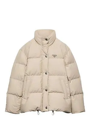 Prada Technical Fabric-down Jacket - Neutral