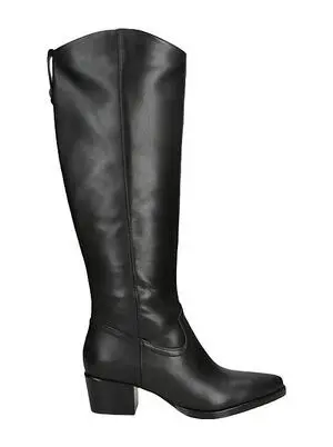 Dolce Vita Virona H2o Leather Heeled Boots - Black