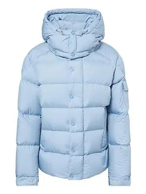 Moncler Maya Hooded Shell-down Jacket - Medium Blue
