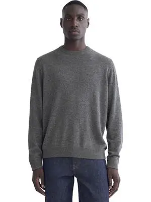 Everlane Cashmere Crew Neck Sweater Charcoal