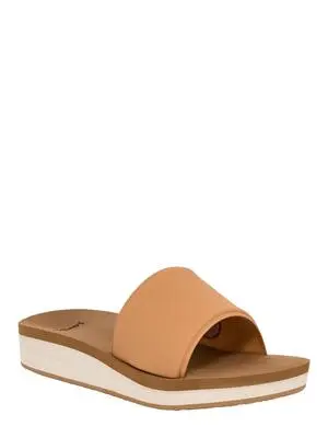 Sanuk Highland Slide Sandal Tan