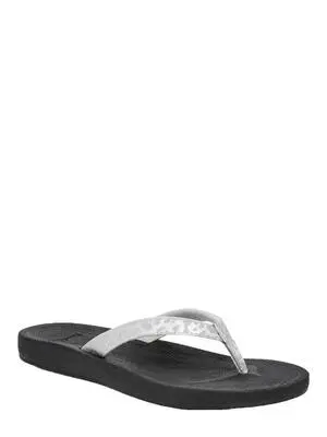 Sanuk Cosmic Shores Water-friendly Flip-flop - Black