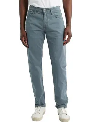 MAVI Zach Straight Leg Stretch Cotton 5-pocket Pants - Turbulence Twill