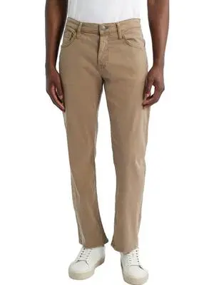 MAVI Zach Straight Leg Stretch 5-pocket Pants - Shitake Luxe Twill