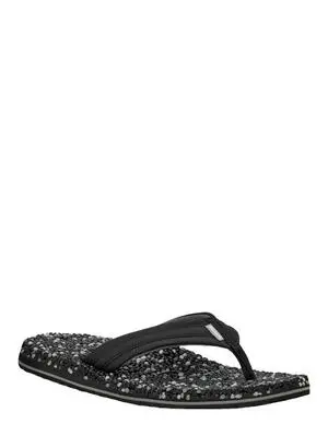 Sanuk Bubblecush Flip Flop - Black