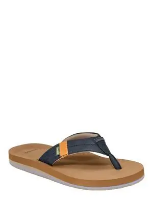 Sanuk Sawyer Flip-flop - Navy Retro
