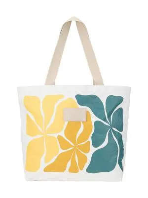 ALOHA COLLECTION Day Tripper Wavy Day Tote - Hot Mustard