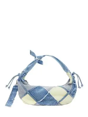 Desigual Patchwork Shoulder Bag - White