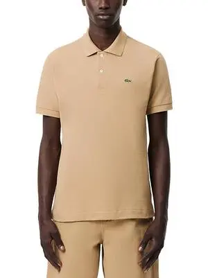 Lacoste Classic Cotton Pique Fashion Polo Shirt - S Vienne