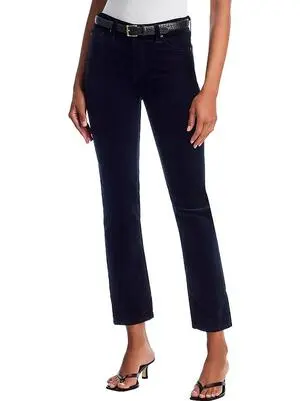 Ag 1875 Mari Fit Corduroy Pants - Super Black
