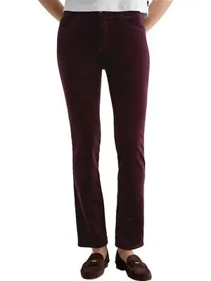 Ag 1875 Mari Fit Corduroy Pants - Winery