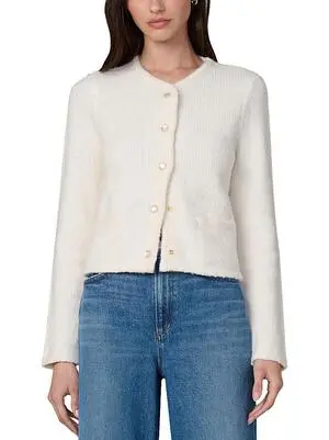 Joe's Jeans The Talia Cardigan Jacket - Ecru