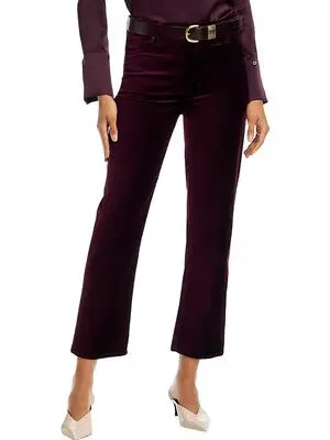 FRAME Le Sleek Straight Jeans - Full Glass Velvet