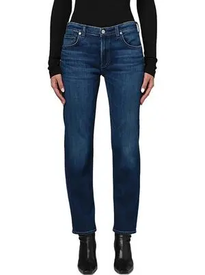 Citizens Of Humanity Anissa Low-rise Straight Jeans - Pierre