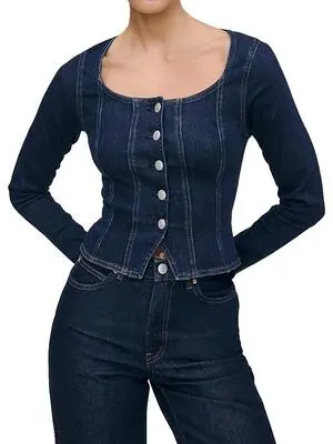 DL1961 Bailee Denim Top - Night Out