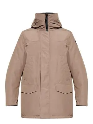 Canada Goose Down Jacket With Hood - Brown