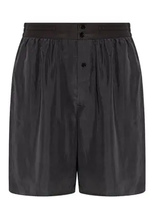 LEMAIRE Silk Shorts - Grey