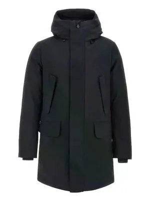 SAVE THE DUCK Hooded Padded Coat - Black