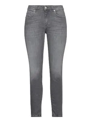 DONDUP Cotton Blend Slim Fit Jeans - Grey