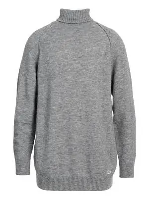 C.P. COMPANY Turtleneck Knit Top - Grey