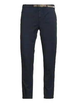 WHITE SAND Tapered Cropped Pants - Navy