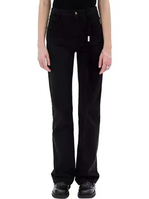 ANN DEMEULEMEESTER Ona Flared Trousers - Black