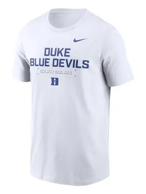 Nike Duke Courtside Basketball Dri-fit College T-shirt - White