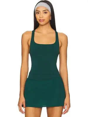 WELLBEING + BEINGWELL Movewell Wynn Tank - Forest Green
