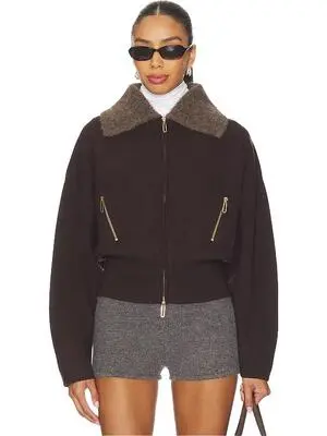 CLEA Dakota Boiled Wool Bomber
