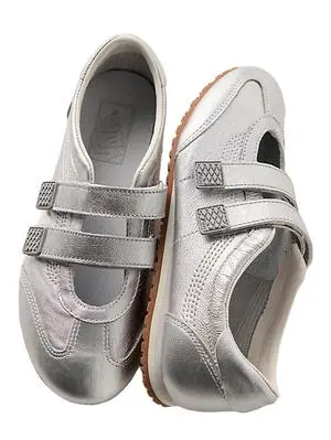 VANS Lx Mary Jane Slip-on Sneakers - Silver