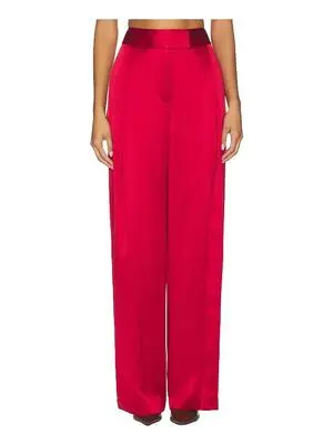 THE SEI Relaxed Trouser - Red