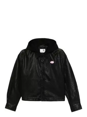 A BATHING APE Logo-patched Jacket - Black