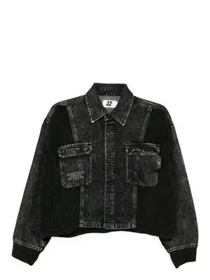 Izzue Logo-embroidered Jacket - Black