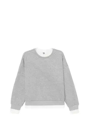 B+AB Layered Sweatshirt - Grey