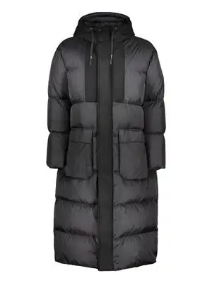 Herno Hooded Padded Coat - Black