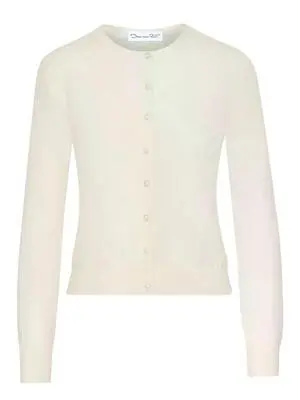 Oscar De La Renta Button-front Cardigan - White