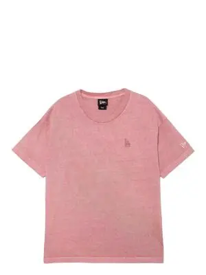 New Era Logo-embroidered T-shirt - Pink