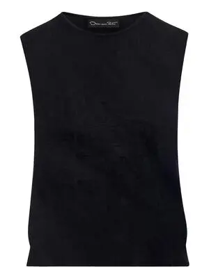 Oscar De La Renta Sleeveless Top - Blue