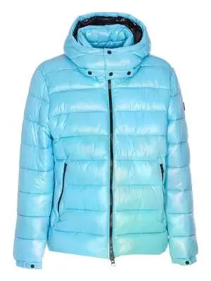 SAVE THE DUCK Padded Hooded Jacket - Blue