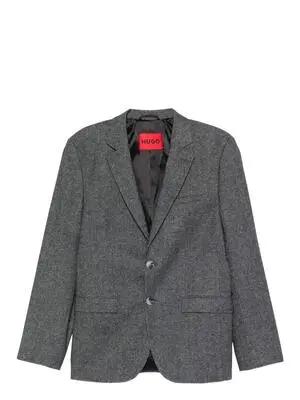 Hugo Single-breasted Blazer - Grey