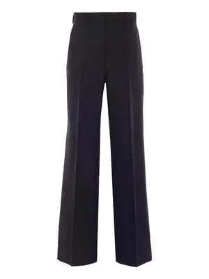 Gucci Pinstripe Wool Jacquard Trousers - Black