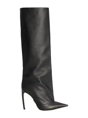 Dolce & Gabbana 105mm Devotion Knee-high Pointed-toe Boots - Black