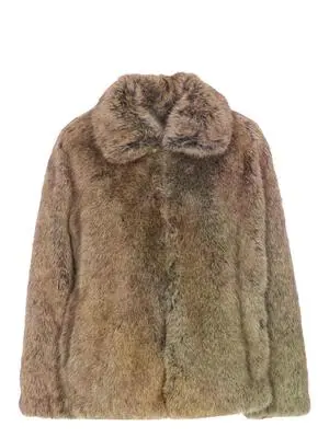Liu Jo Faux-fur Jacket - Brown